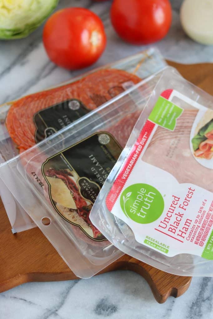 Back to School Bento Italian Deli Sandwich | Clean Eats & Treats