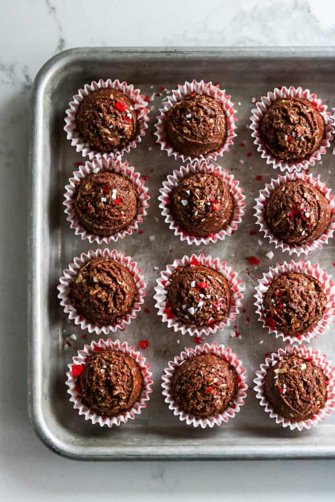 Candy Cane Cocoa Powerballs | Clean Eats & Treats