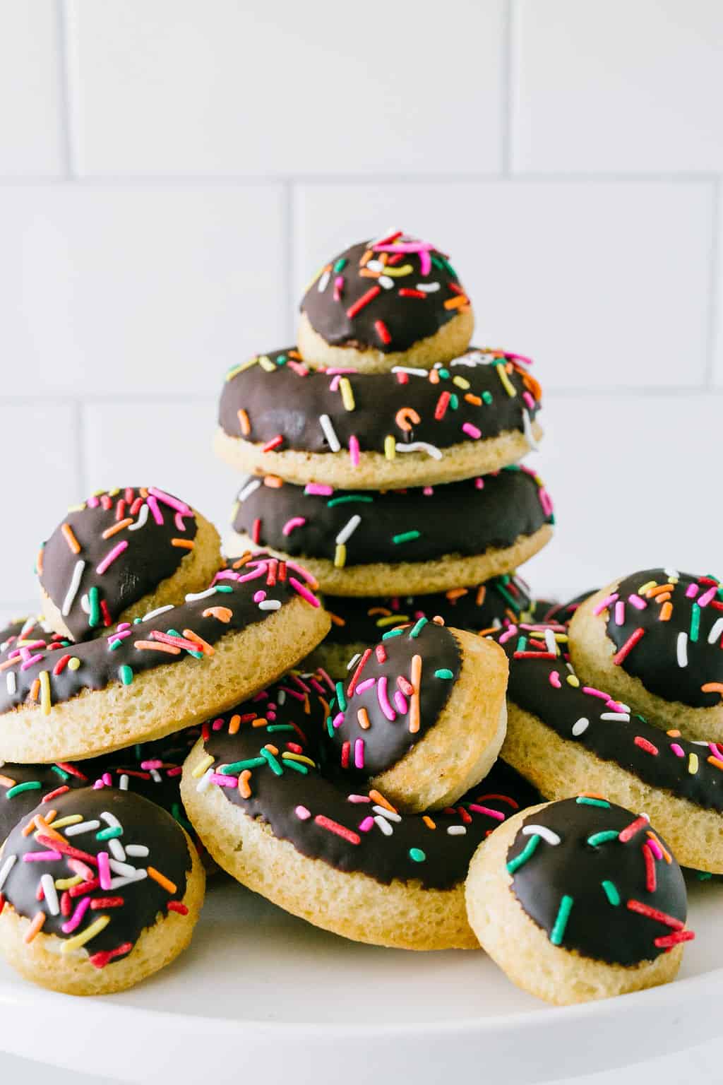 Baked Vegan Cake Donuts | Clean Eats & Treats